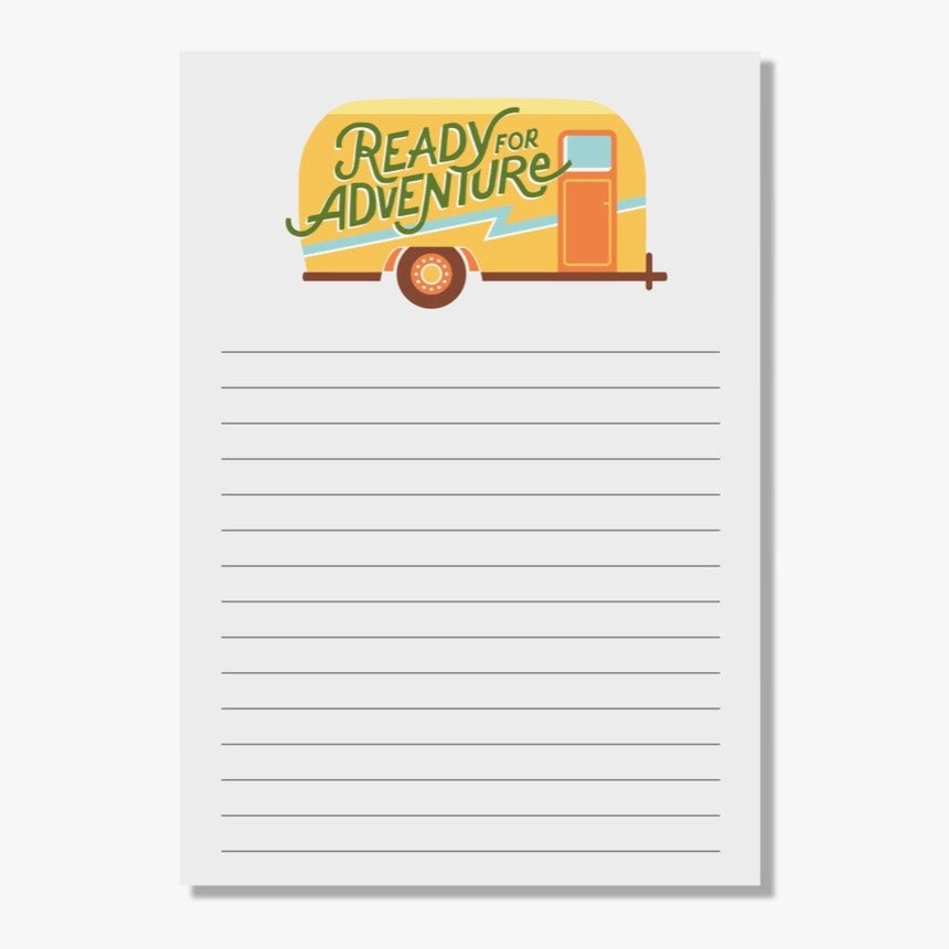 Adventure Trailer Notepad | The Shopkeep Co.